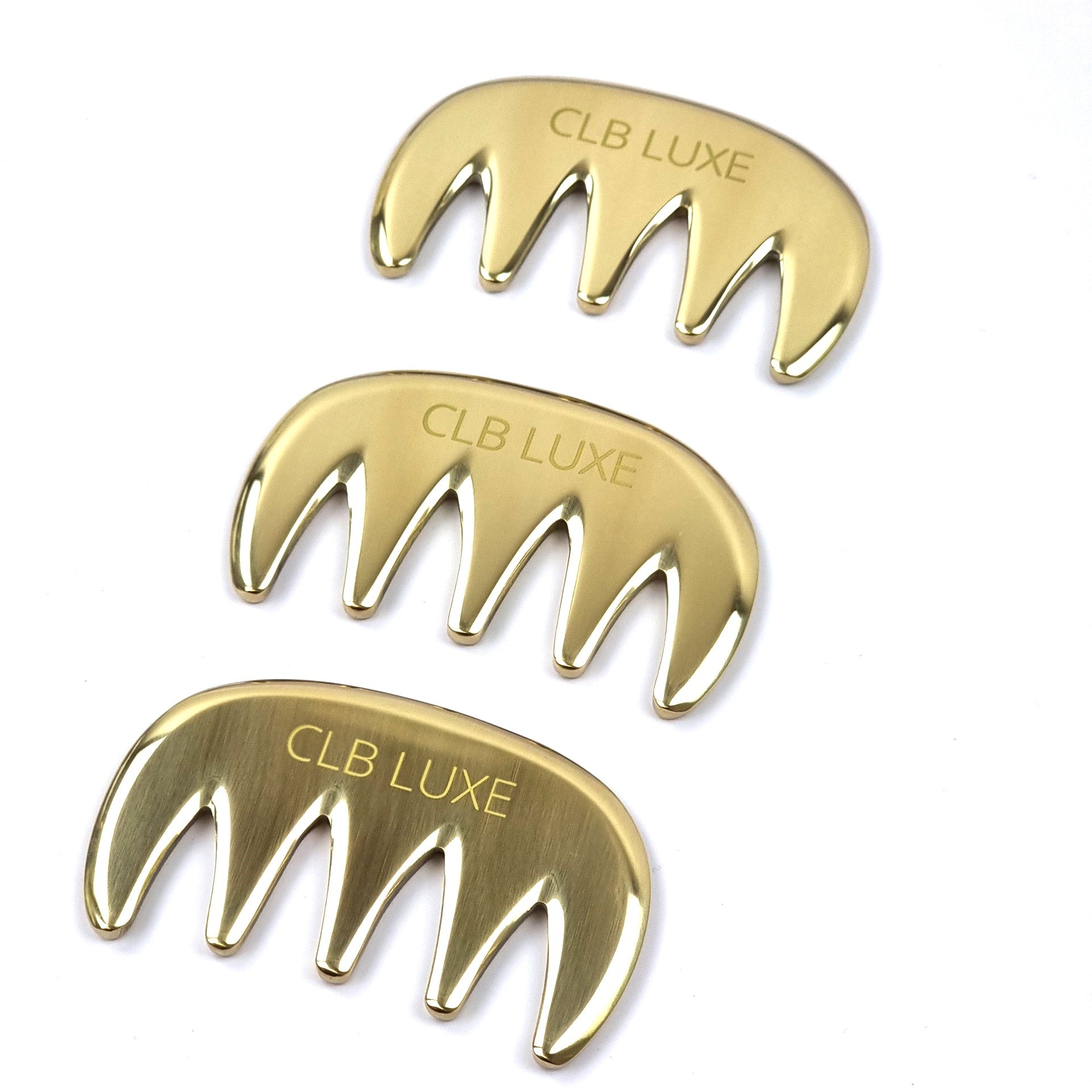 Gold Copper Comb for Scalp + Body – CLB LUXE